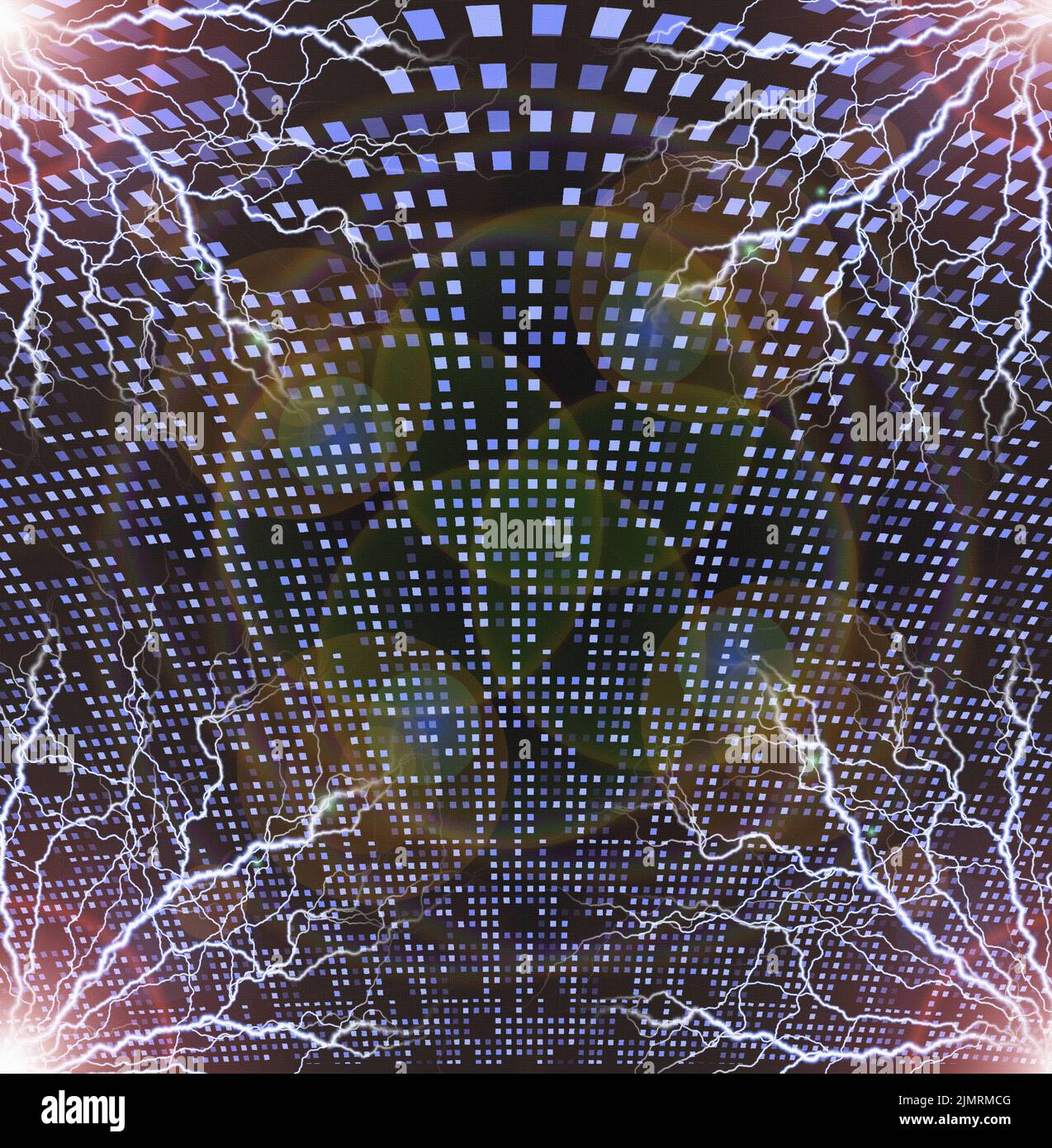 Electric mesh background. 3D rendering Stock Photo - Alamy