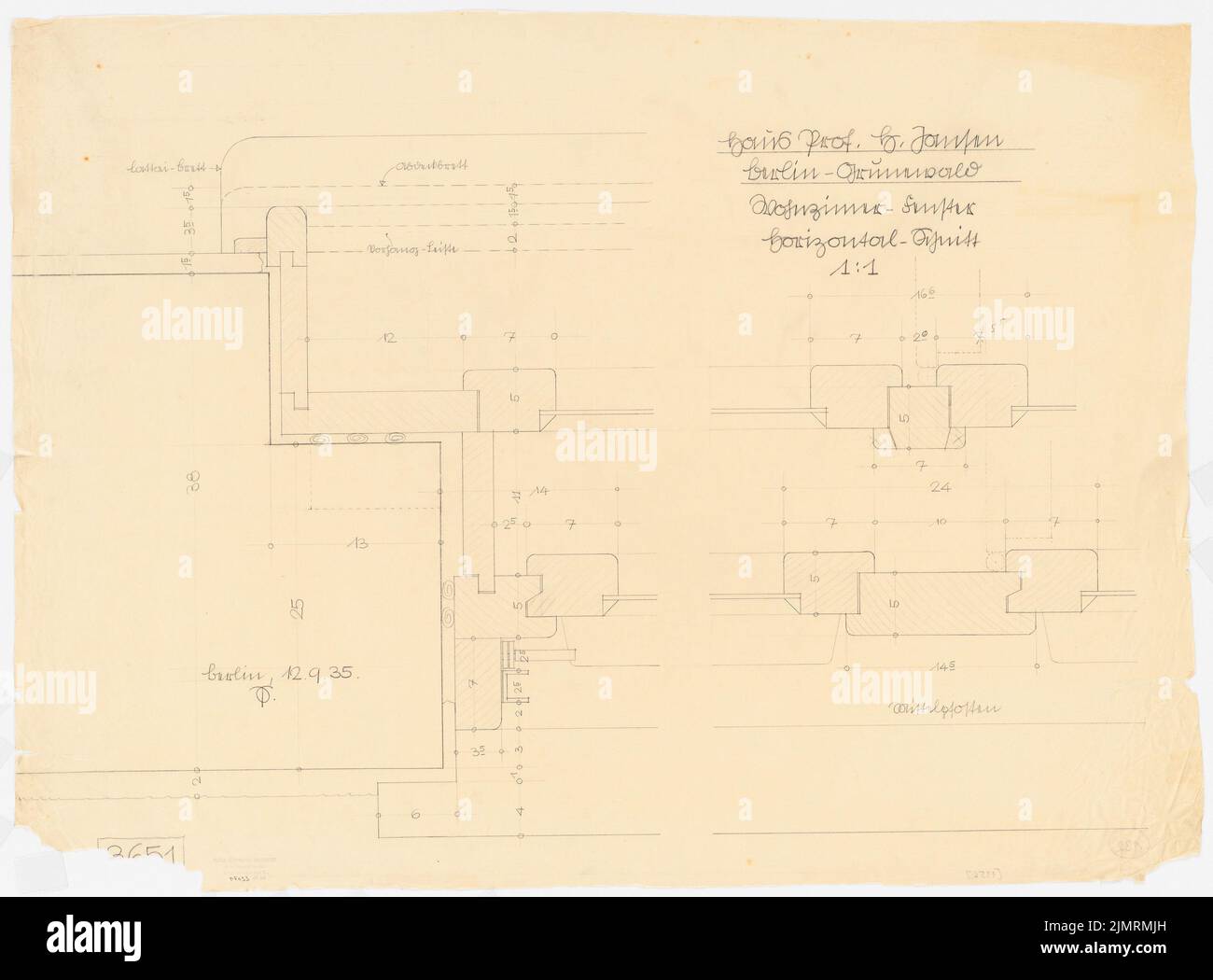 Jansen Hermann (1869-1945), Haus Jansen in Berlin-Grunewald (September ...