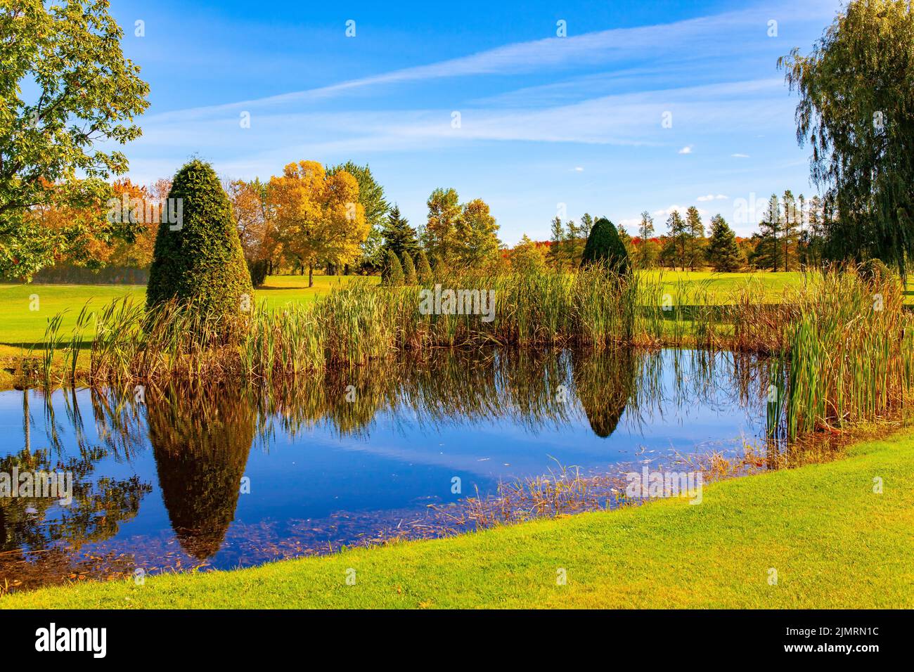 The colors of autumn. Canada Stock Photo - Alamy