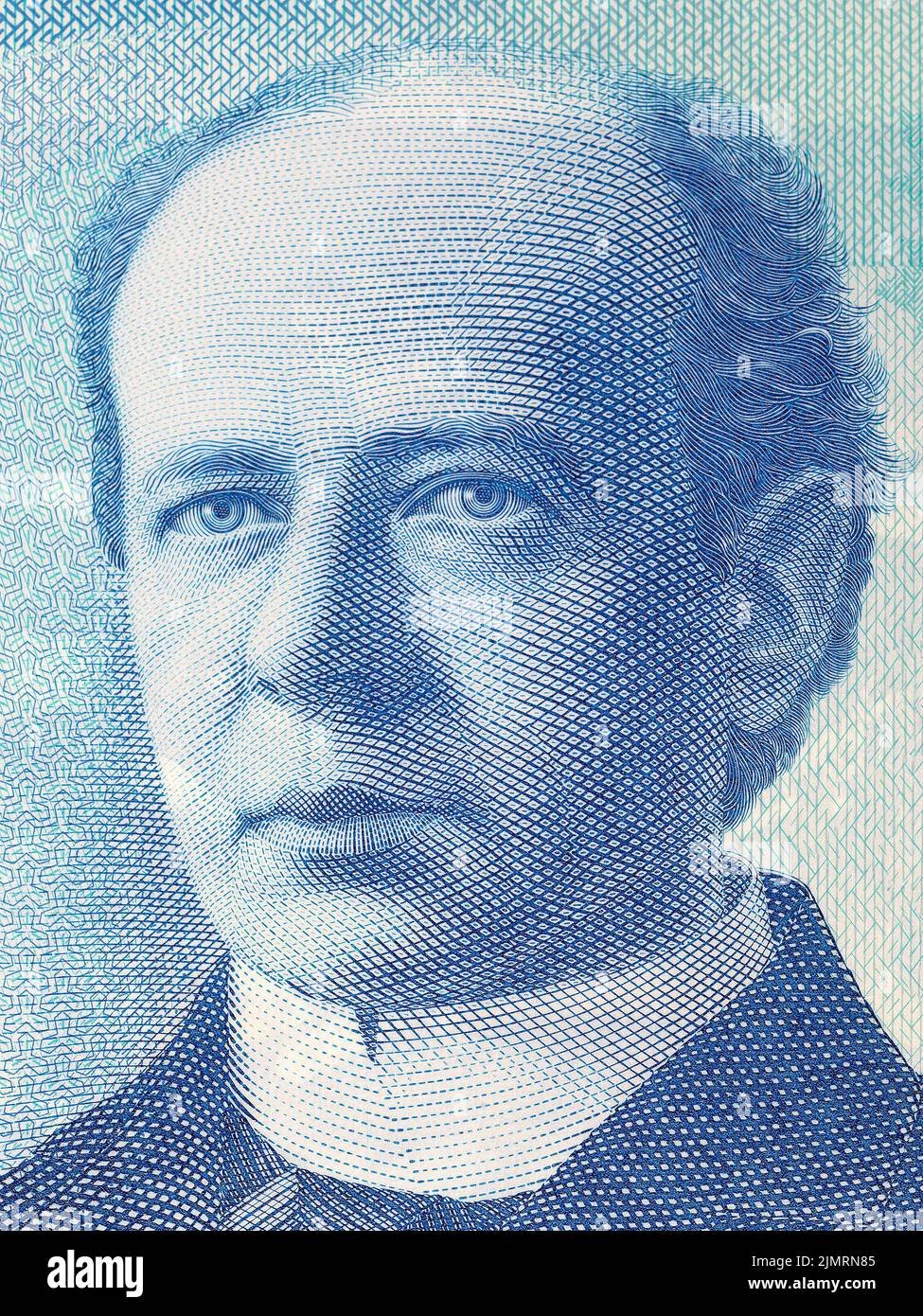 Sir Wilfried Laurier portrait from Canadian money Stock Photo - Alamy