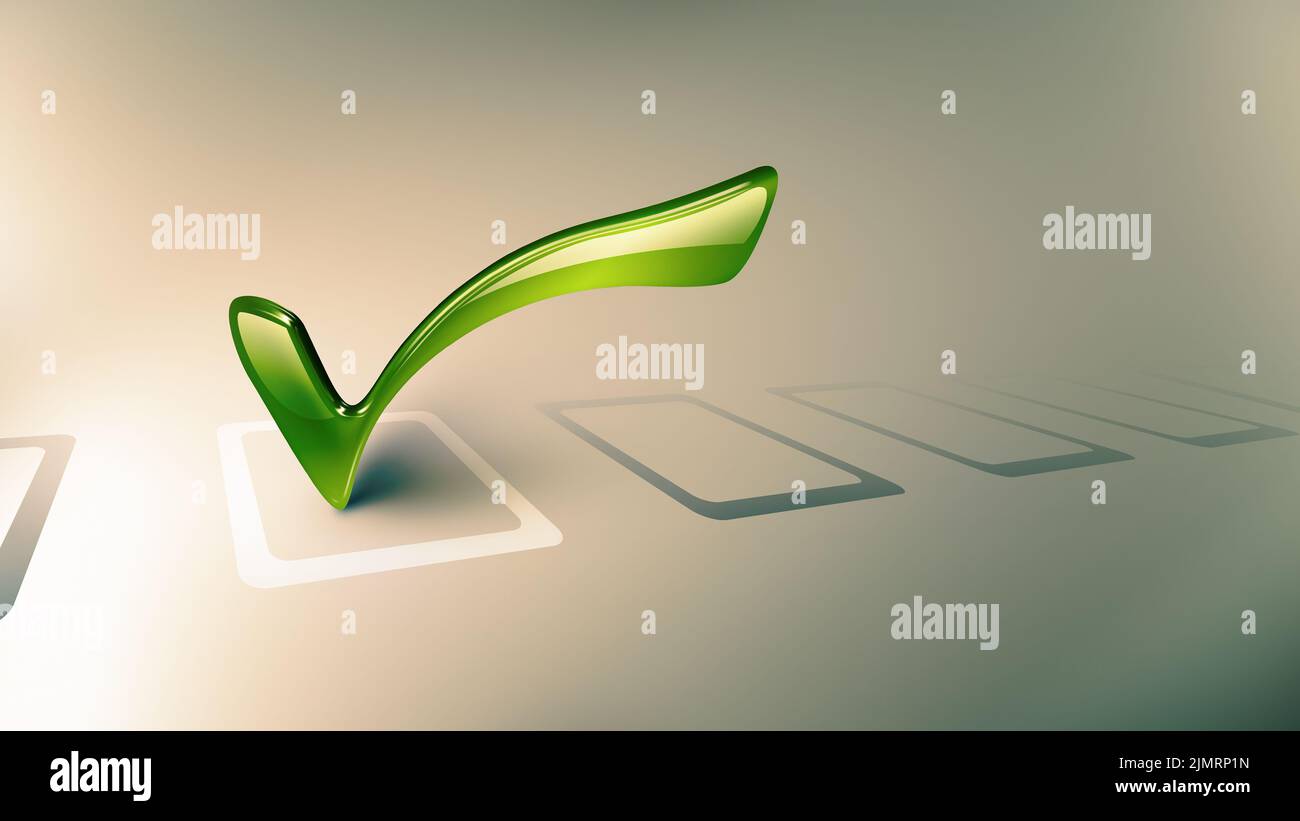 Check Mark Background Stock Photo - Alamy