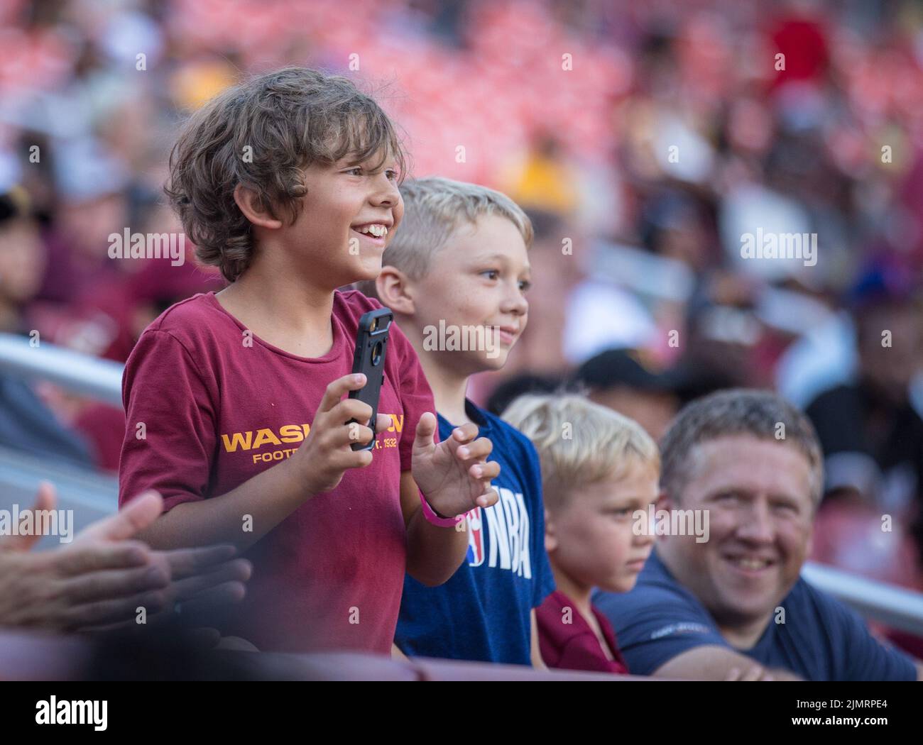 Washington commanders fans hi-res stock photography and images - Alamy