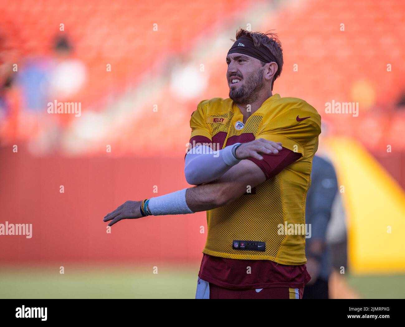 August 6, 2022: Washington Commanders quarterback Cole Kelley (12 ...