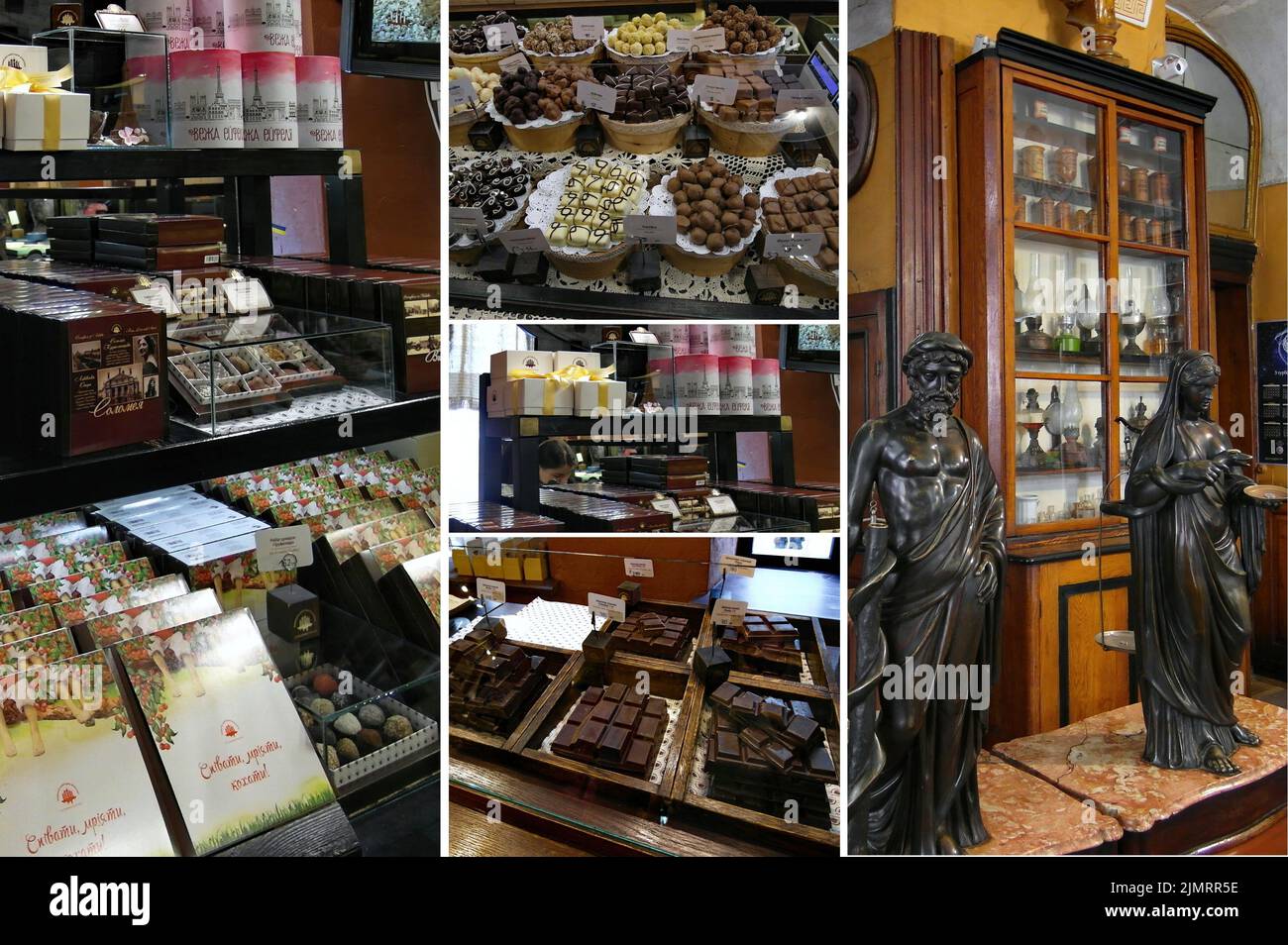 The pretty Ukrainian city of Lviv with its churches and palaces in the ...