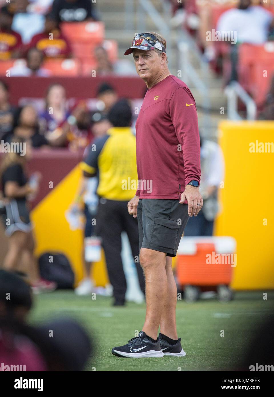 August 6, 2022: Washington Commanders defensive coordinator Jack Del ...