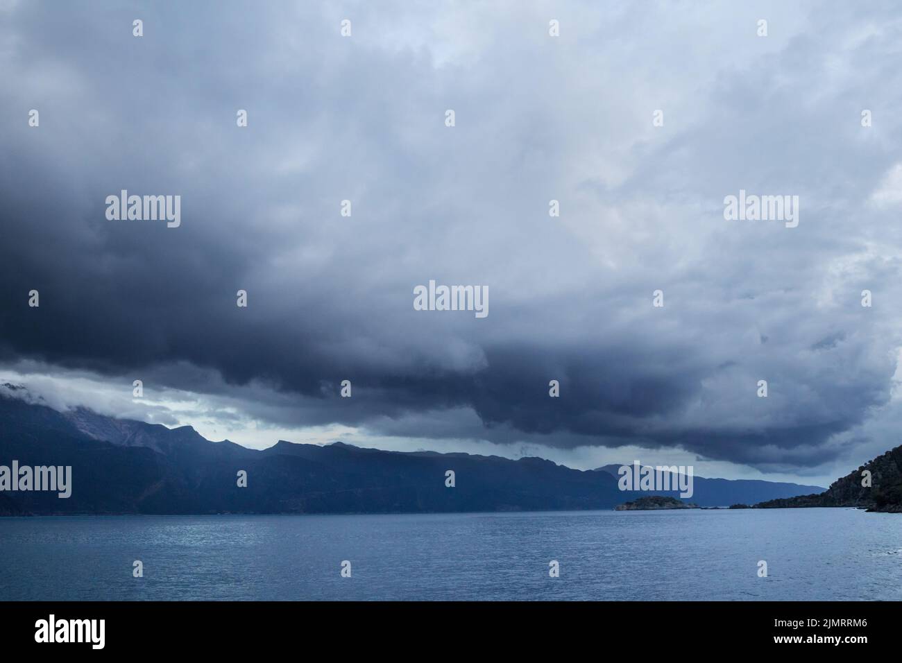 Light rain in mountains stormy hi-res stock photography and images - Alamy