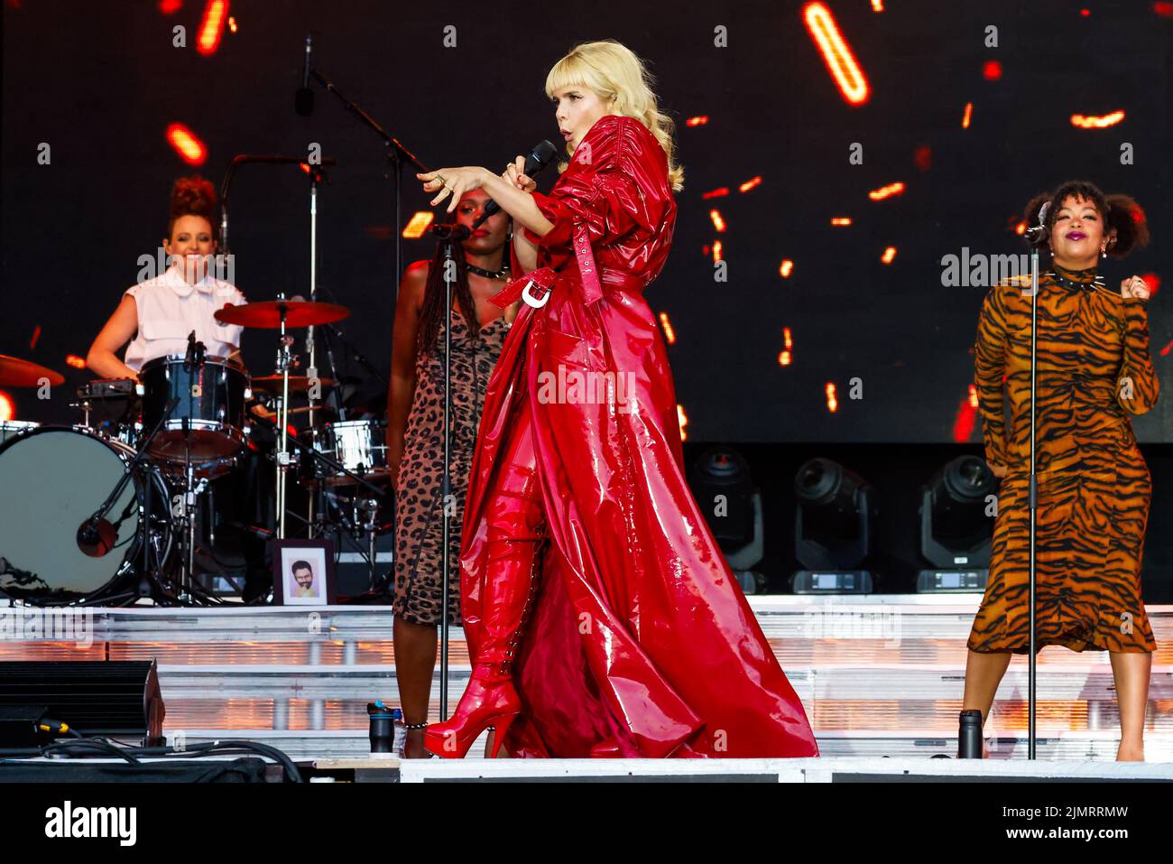 Preston Park, City of Brighton & Hove, East Sussex, UK. Paloma Faith ...