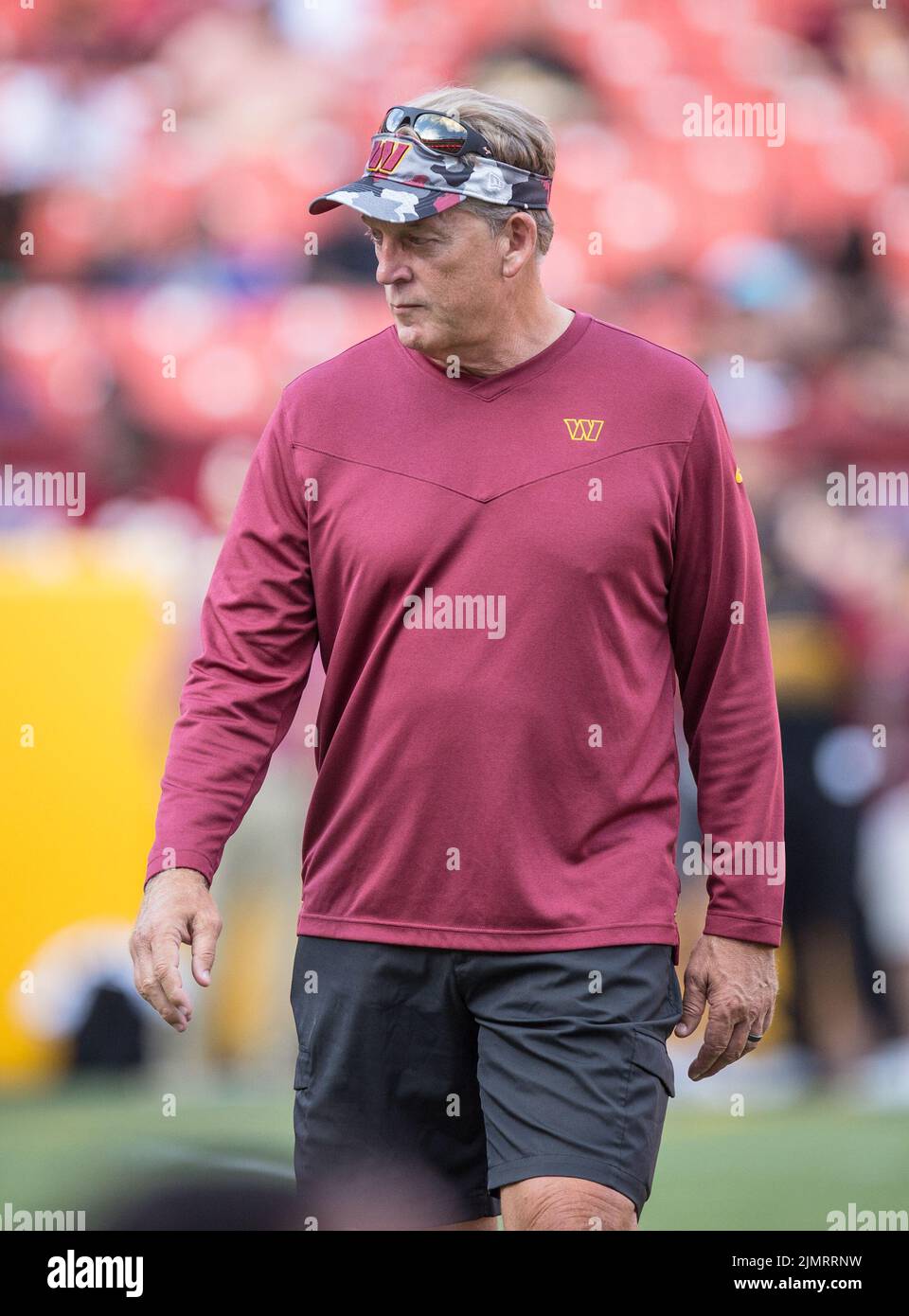 August 6, 2022: Washington Commanders defensive coordinator Jack Del ...