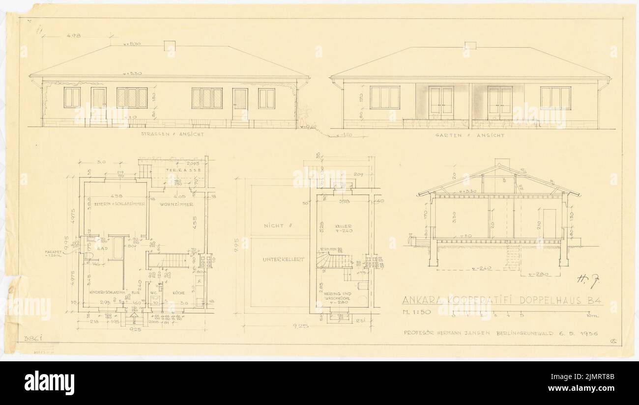 Cross section house and basement hi-res stock photography and images ...