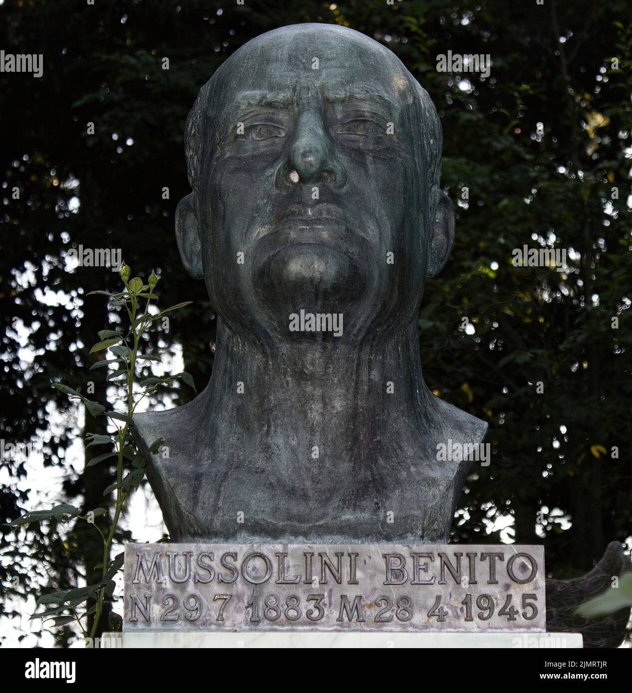 Villa Carpena, known for being the residence of the Italian dictator ...