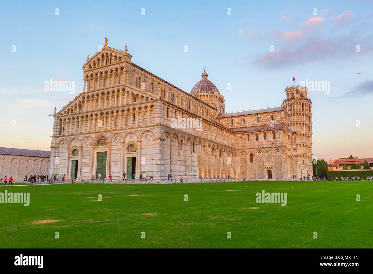 Leaning tower pisa sunset hi-res stock photography and images - Alamy
