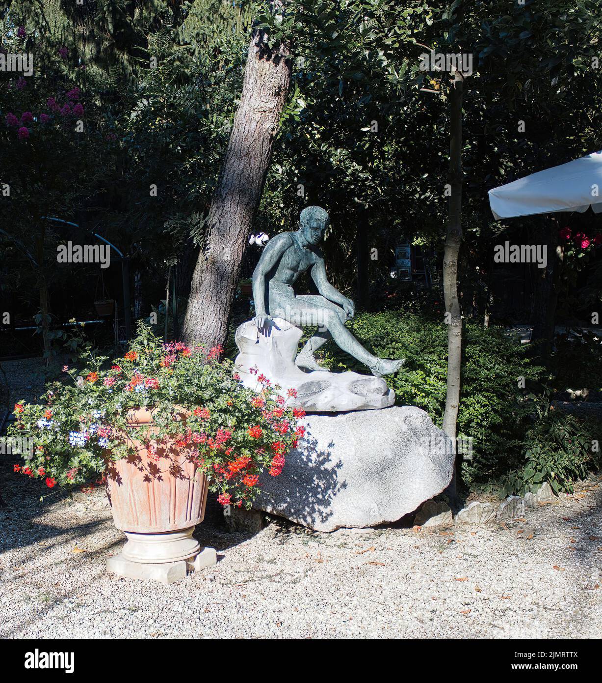 Villa Carpena, known for being the residence of the Italian dictator ...