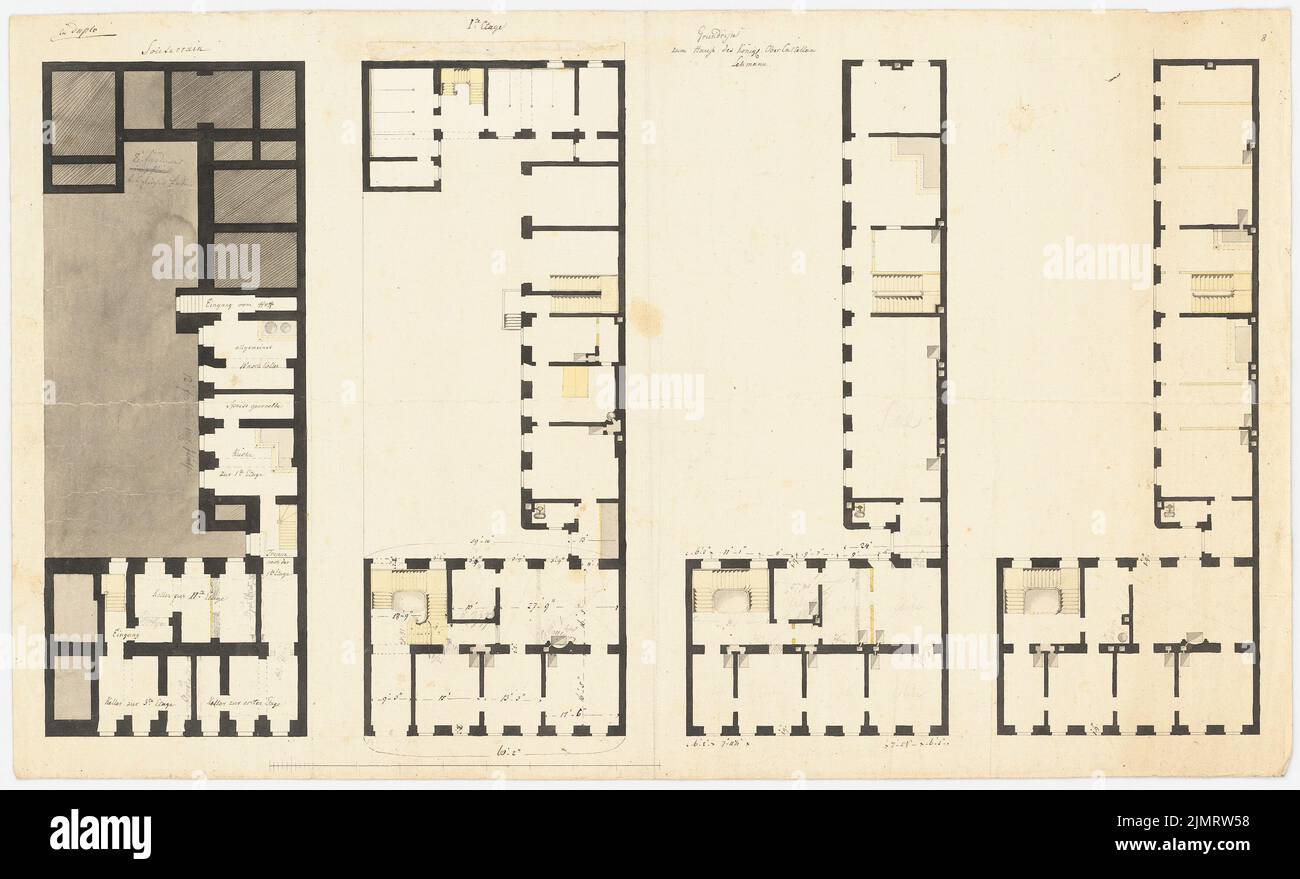 Unknown architect, Royal Castellan house in Lehmann (approx. 1800 ...