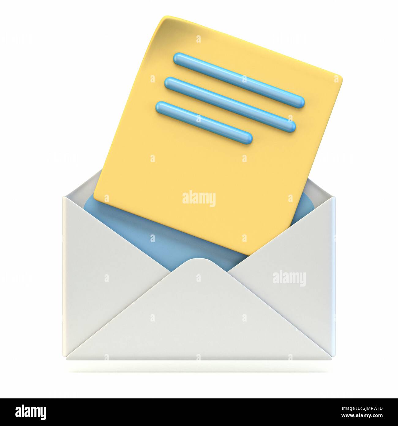 3d illustration opened blue Cut Out Stock Images & Pictures - Alamy