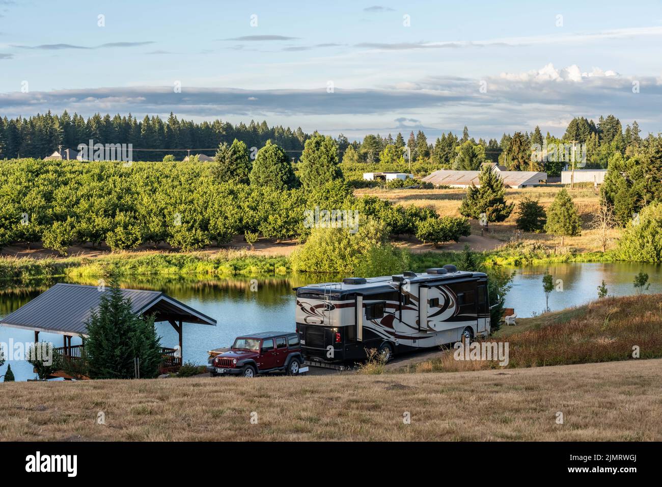 Rv park entrance hi-res stock photography and images - Alamy