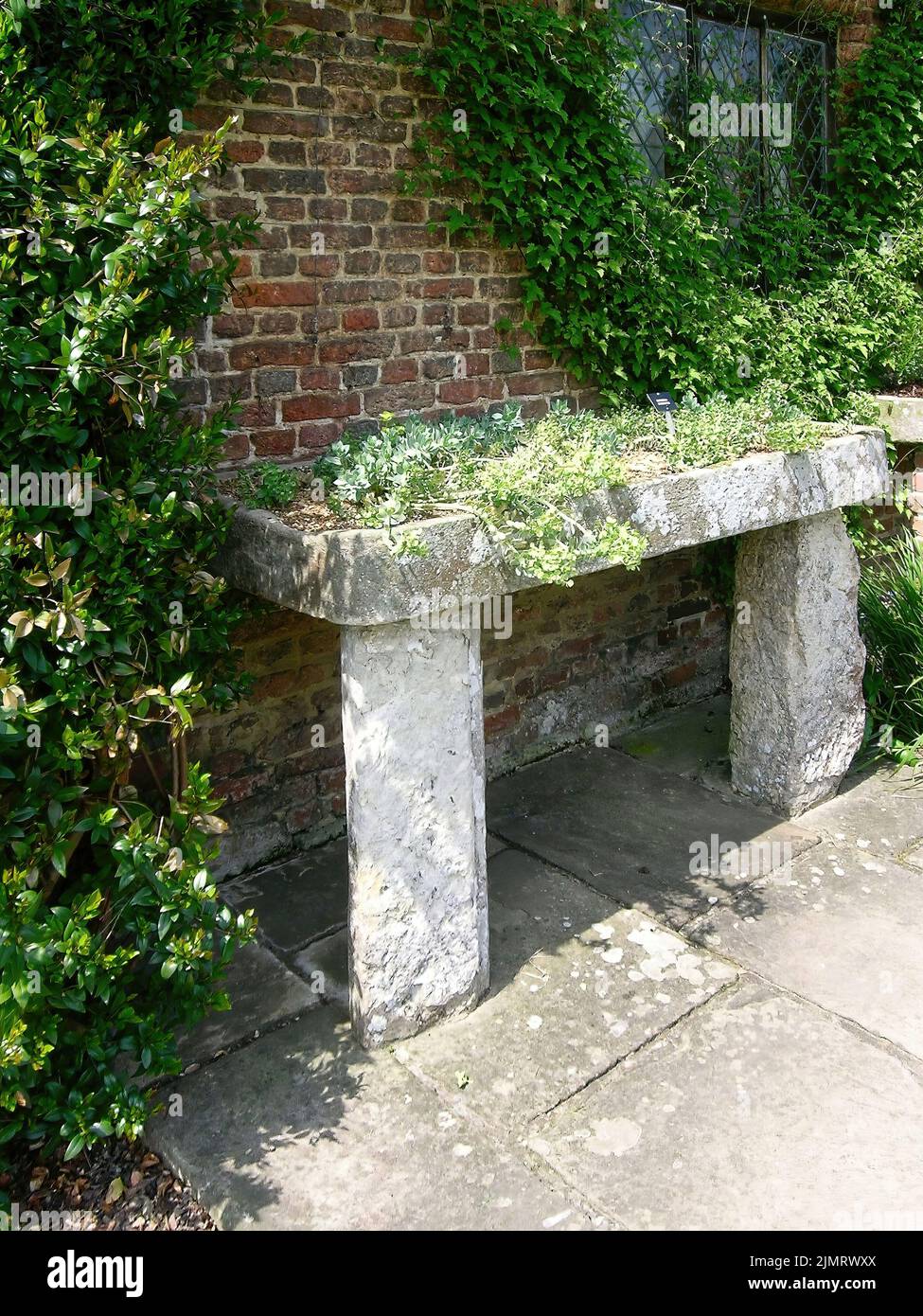 The Elizabethan tower at Sissinghurst in summer, one of the most famous ...