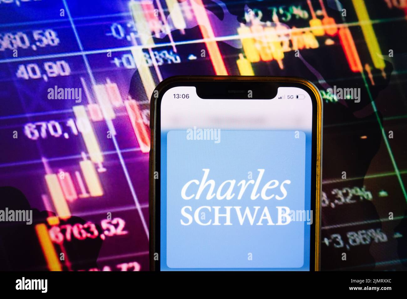 Charles schwab corporation share hi-res stock photography and images ...