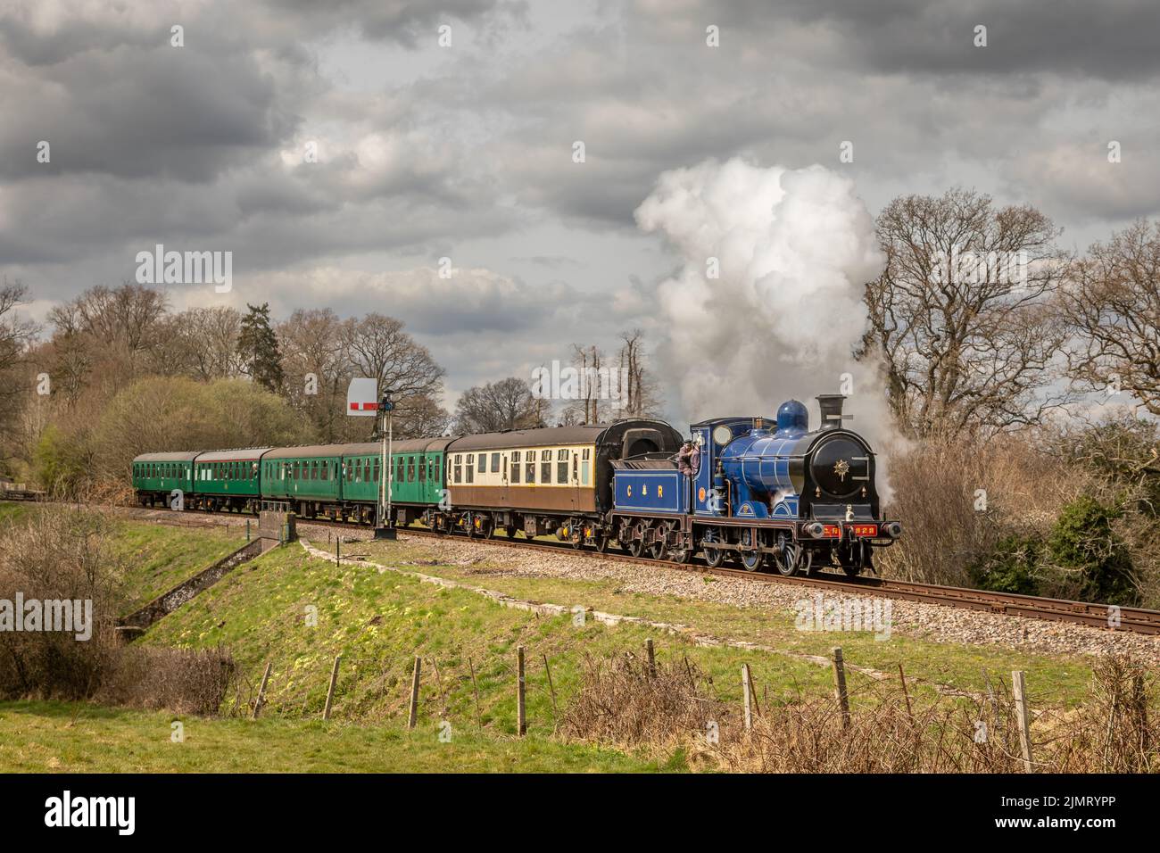 Caledonian railway locomotive 828 hi-res stock photography and images ...