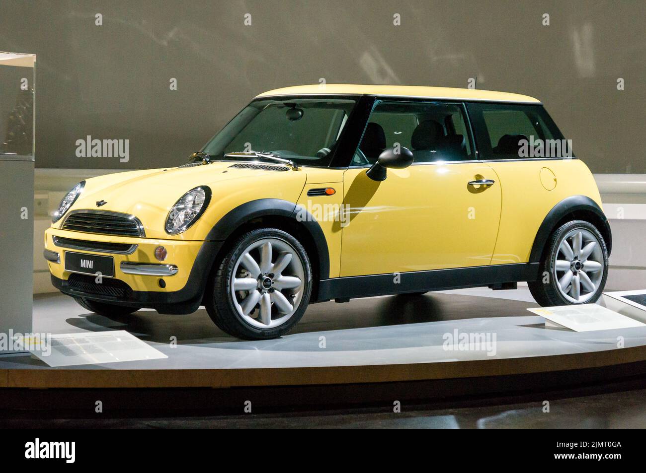 Munich, Germany - March 10, 2016: Mini cooper at the BMW Welt, a ...