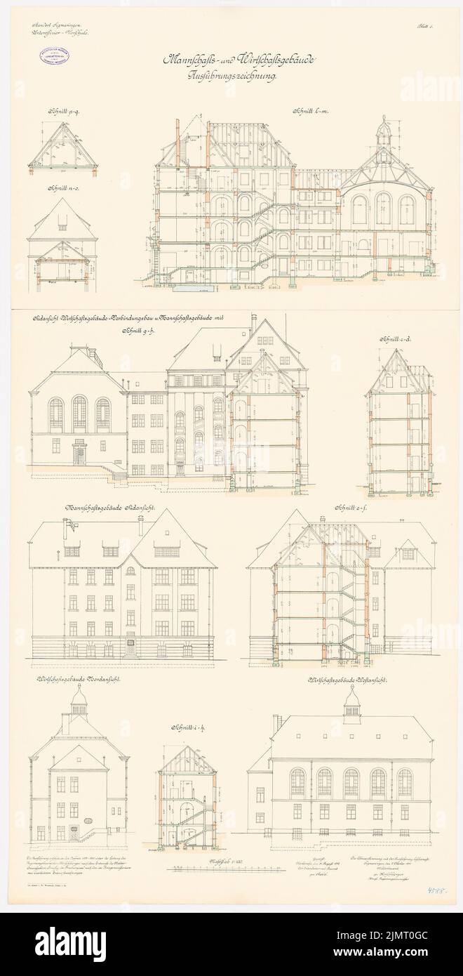 1911 querschnitte hi-res stock photography and images - Alamy
