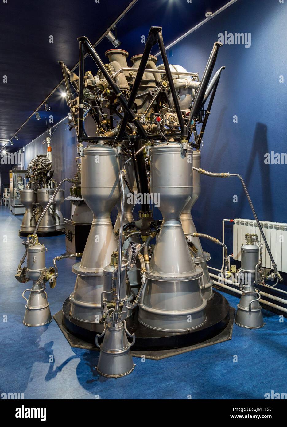 Saint Petersburg, Russia - May 13, 2017: Russian rocket engine Saint ...