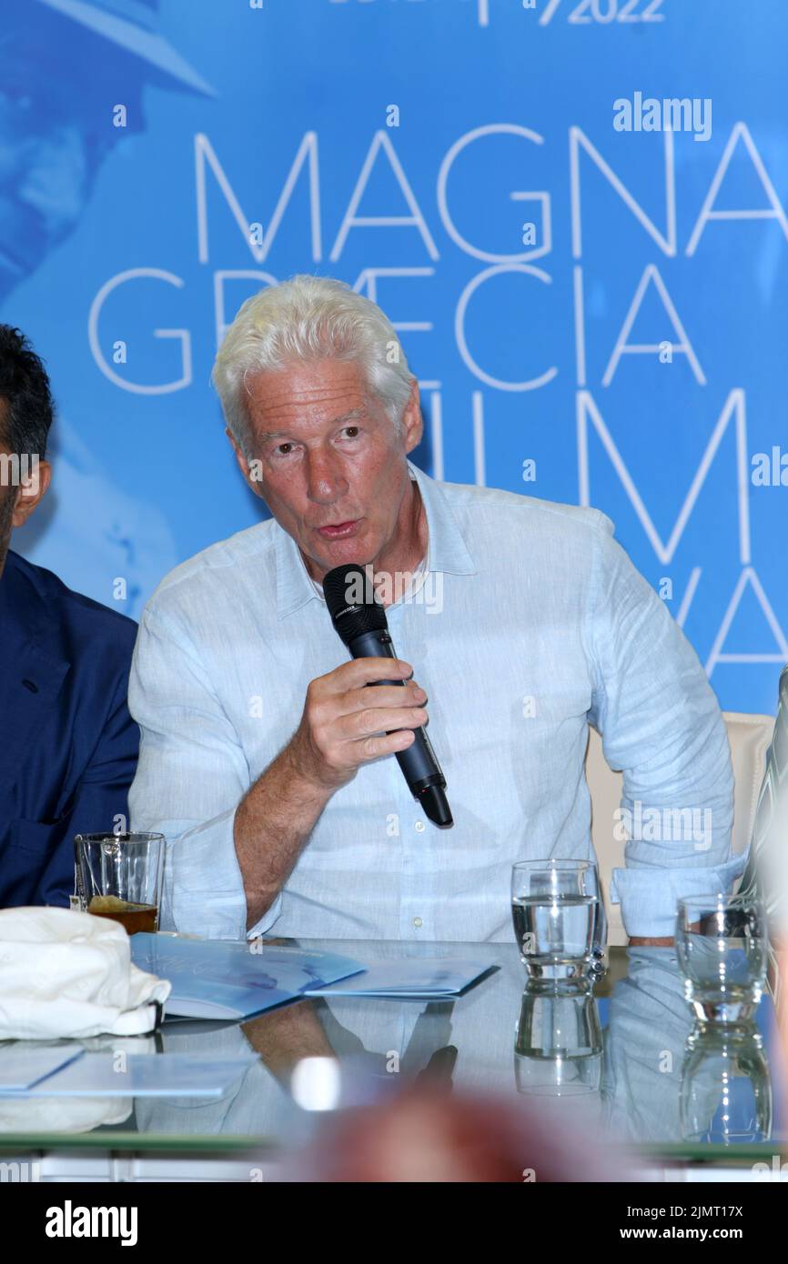 Richard Gere 19th Edition Magna Graecia Film Festival 2022 Press ...