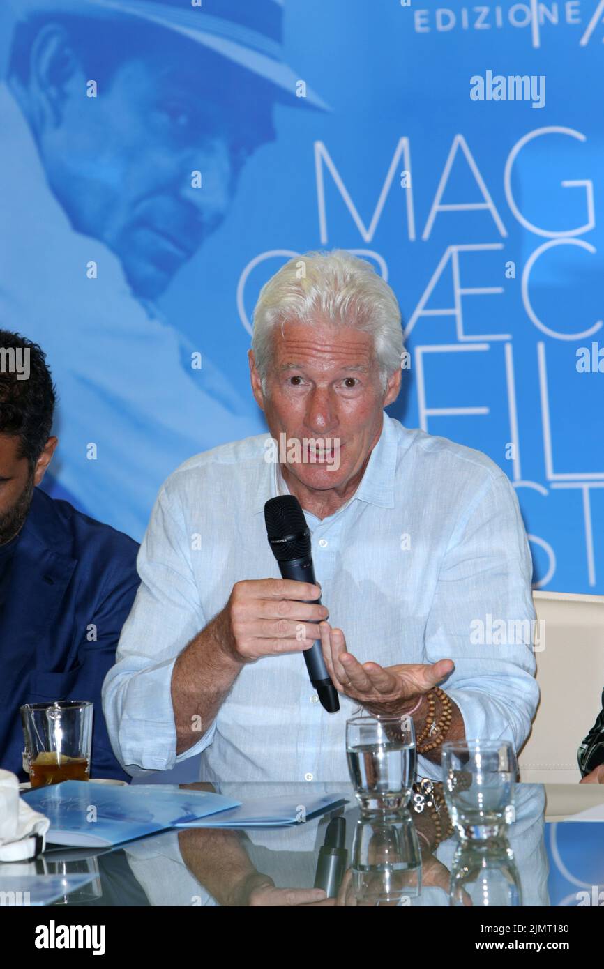 Richard Gere 19th Edition Magna Graecia Film Festival 2022 Press ...