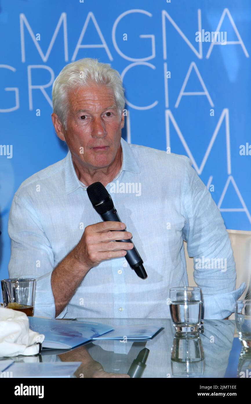 Richard Gere 19th Edition Magna Graecia Film Festival 2022 Press ...