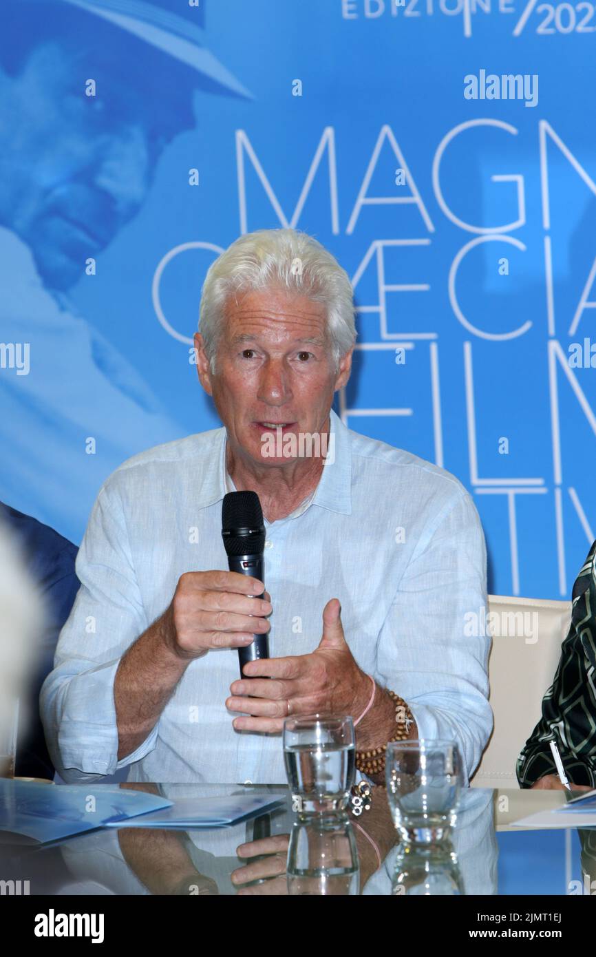 Richard Gere 19th Edition Magna Graecia Film Festival 2022 Press ...