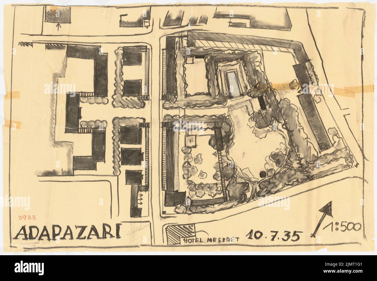 Jansen Hermann (1869-1945), urban planning to redesign an inner-city ...