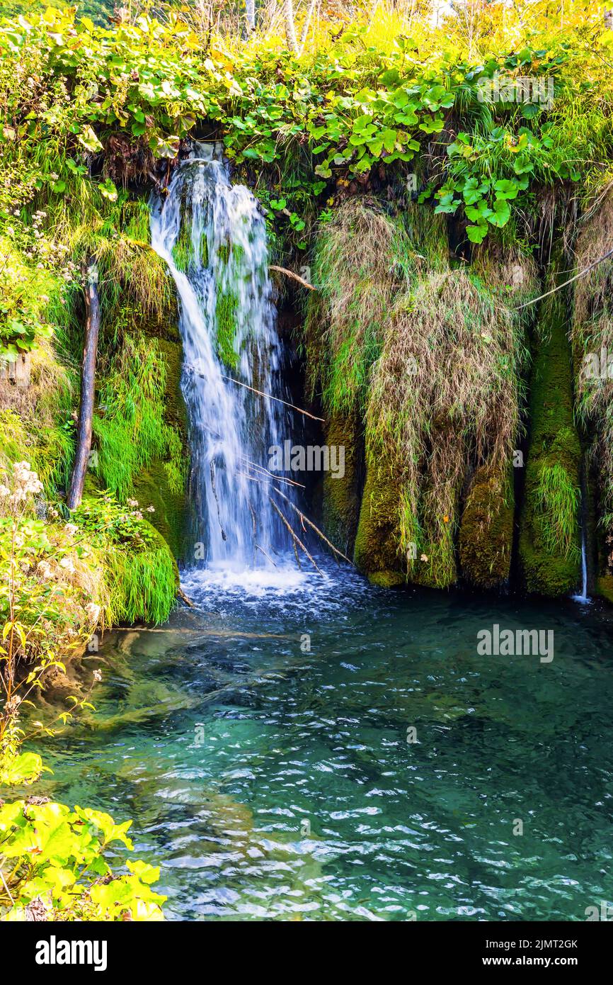 The transparent shallow lake Stock Photo - Alamy