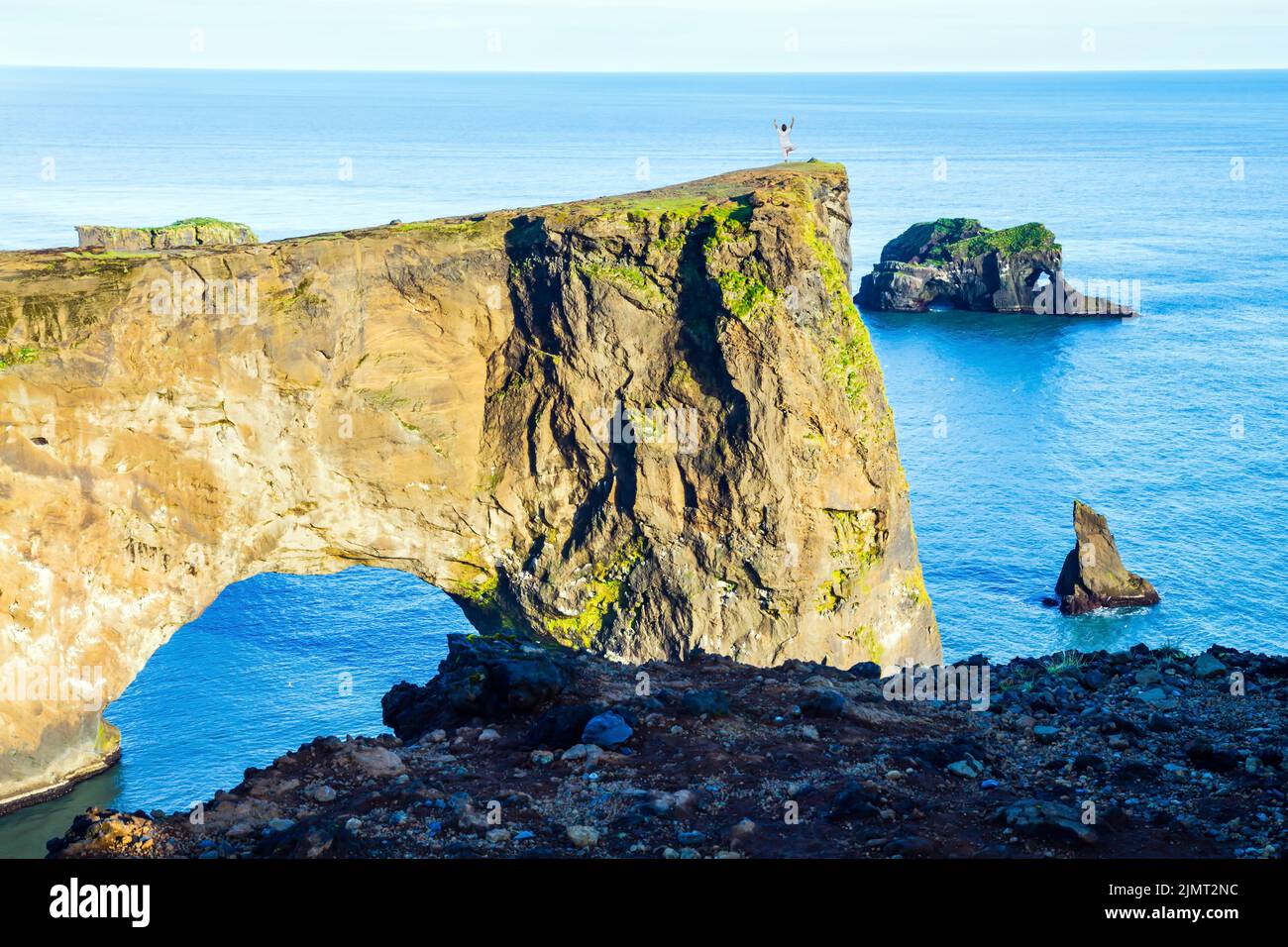 Giant rock ledge Stock Photo - Alamy