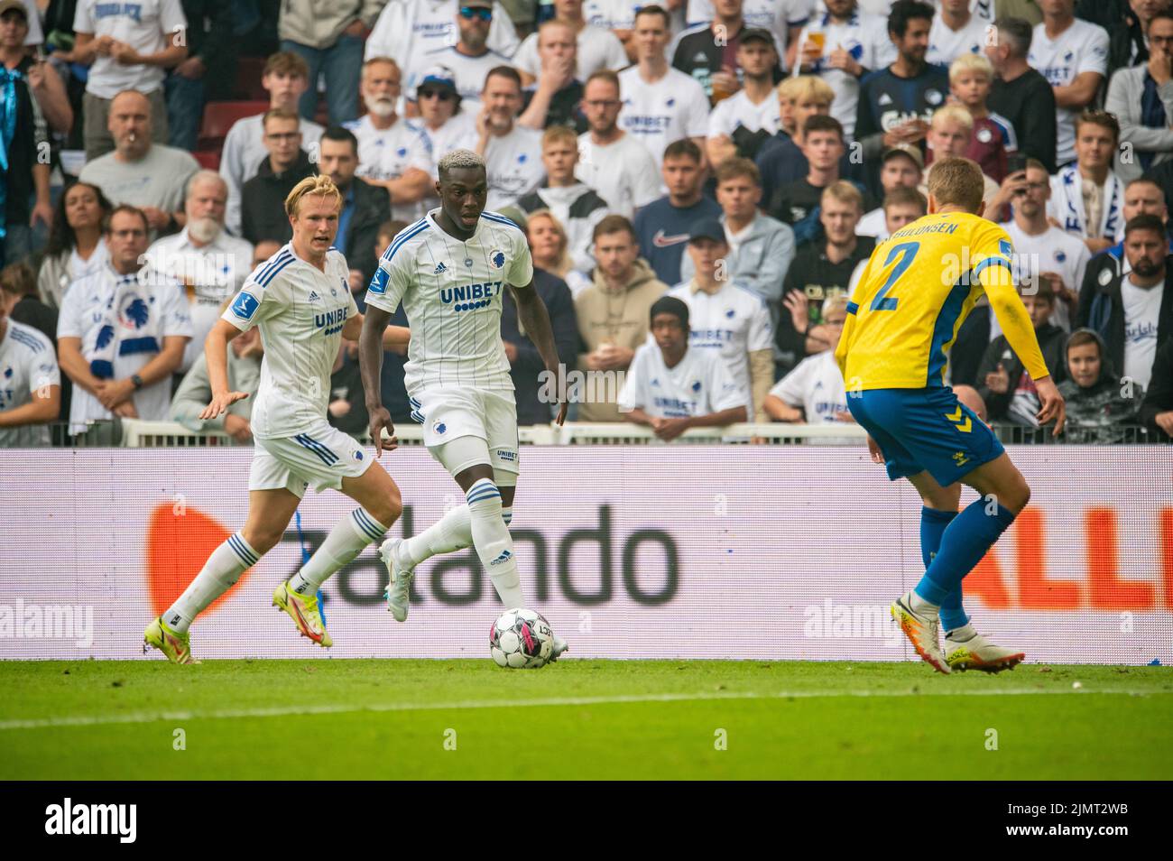 Copenhagen, Denmark. 07th Aug, 2022. Mohammed Daramy (15) of FC ...