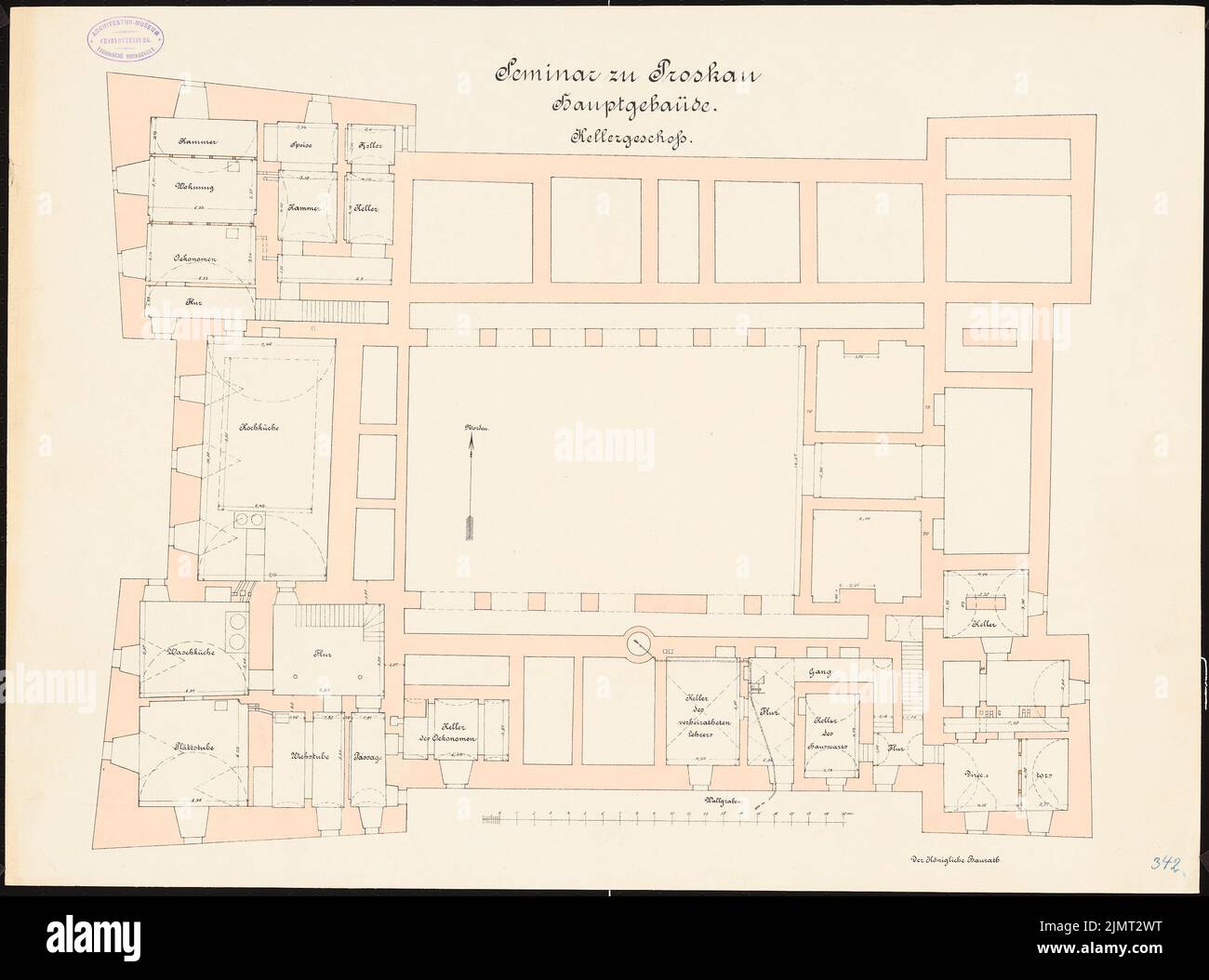 Proskau grundriss keller 1 hi-res stock photography and images - Alamy