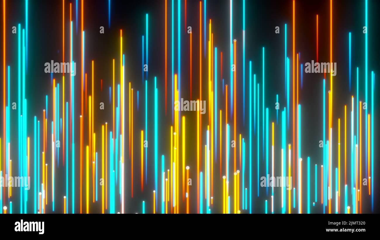 Bright neon lines. Retro colorful wallpaper Stock Photo - Alamy