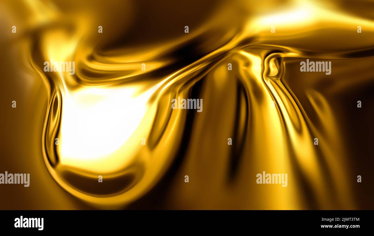 Liquid Gold Full Screen Stock Photo - Alamy