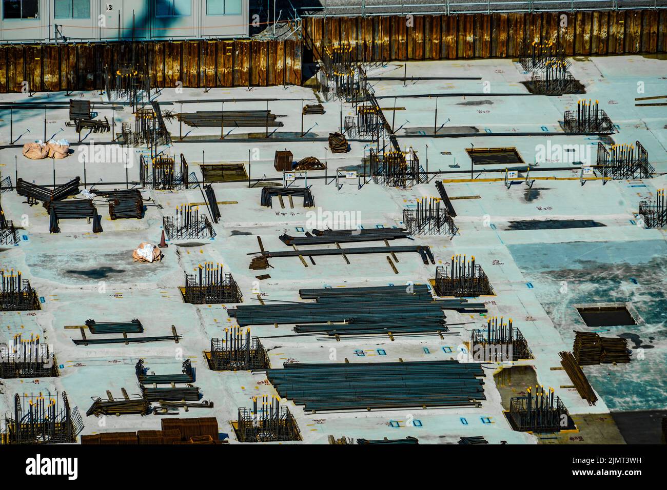 Basic construction of construction sites Stock Photo - Alamy