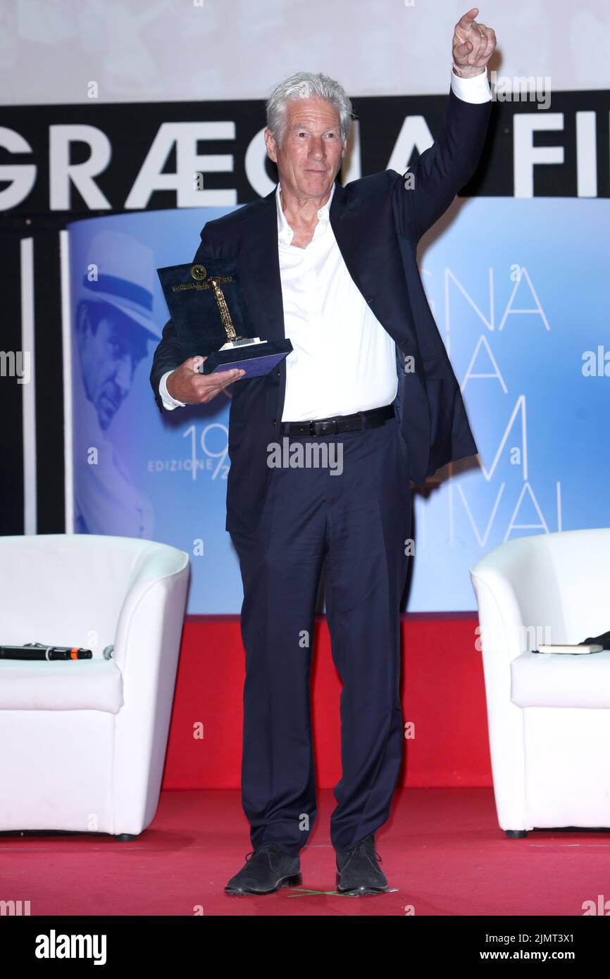 Richard Gere 19th Edition Magna Graecia Film Festival 2022 Richard Gere ...