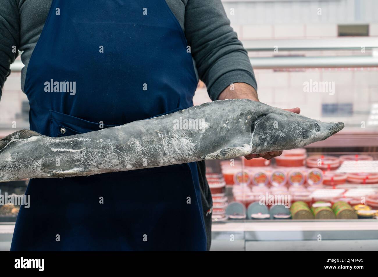 Russian fishmonger hi-res stock photography and images - Alamy