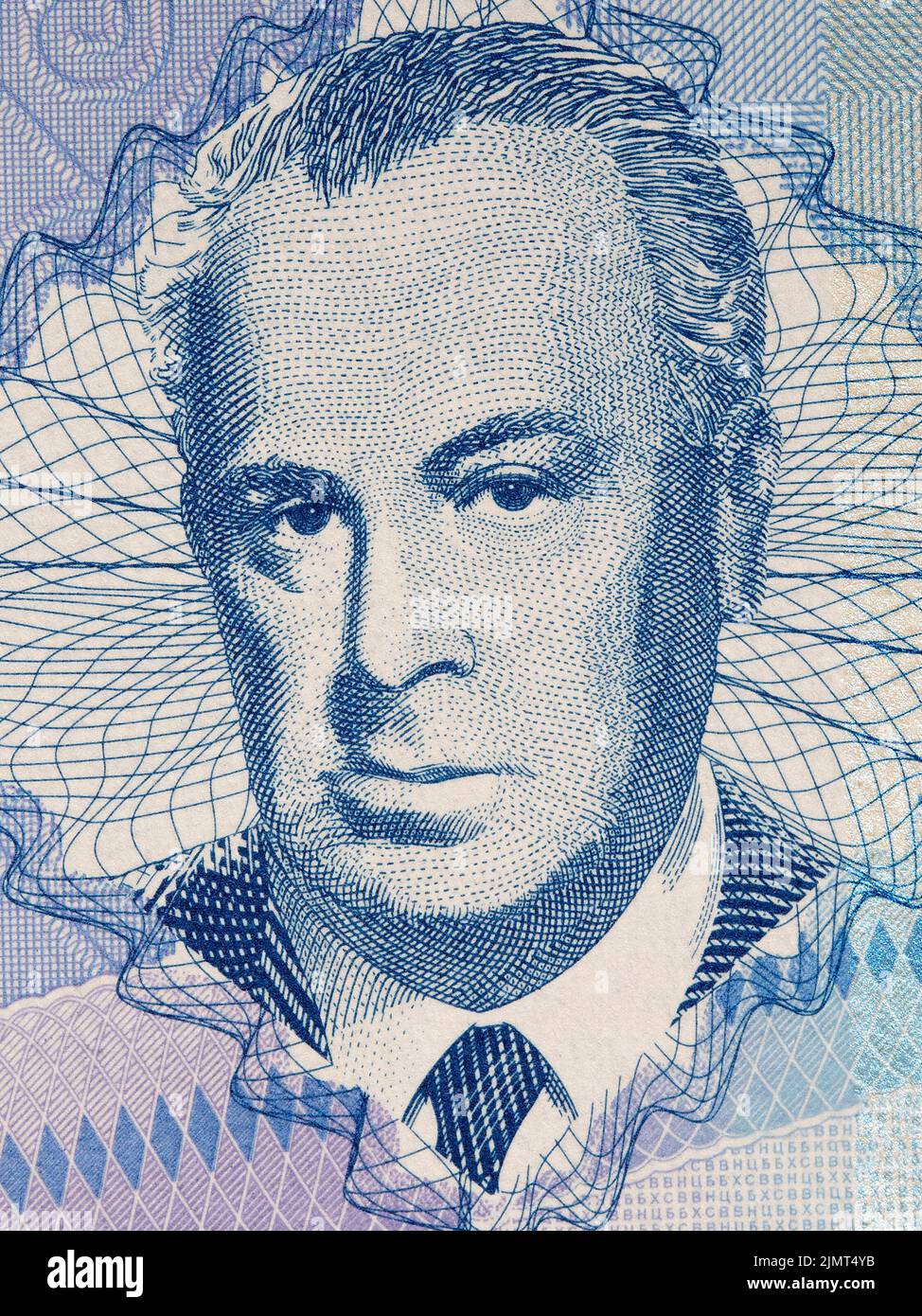 Skender Kulenovic portrait from Bosnia and Herzegovina money Stock ...