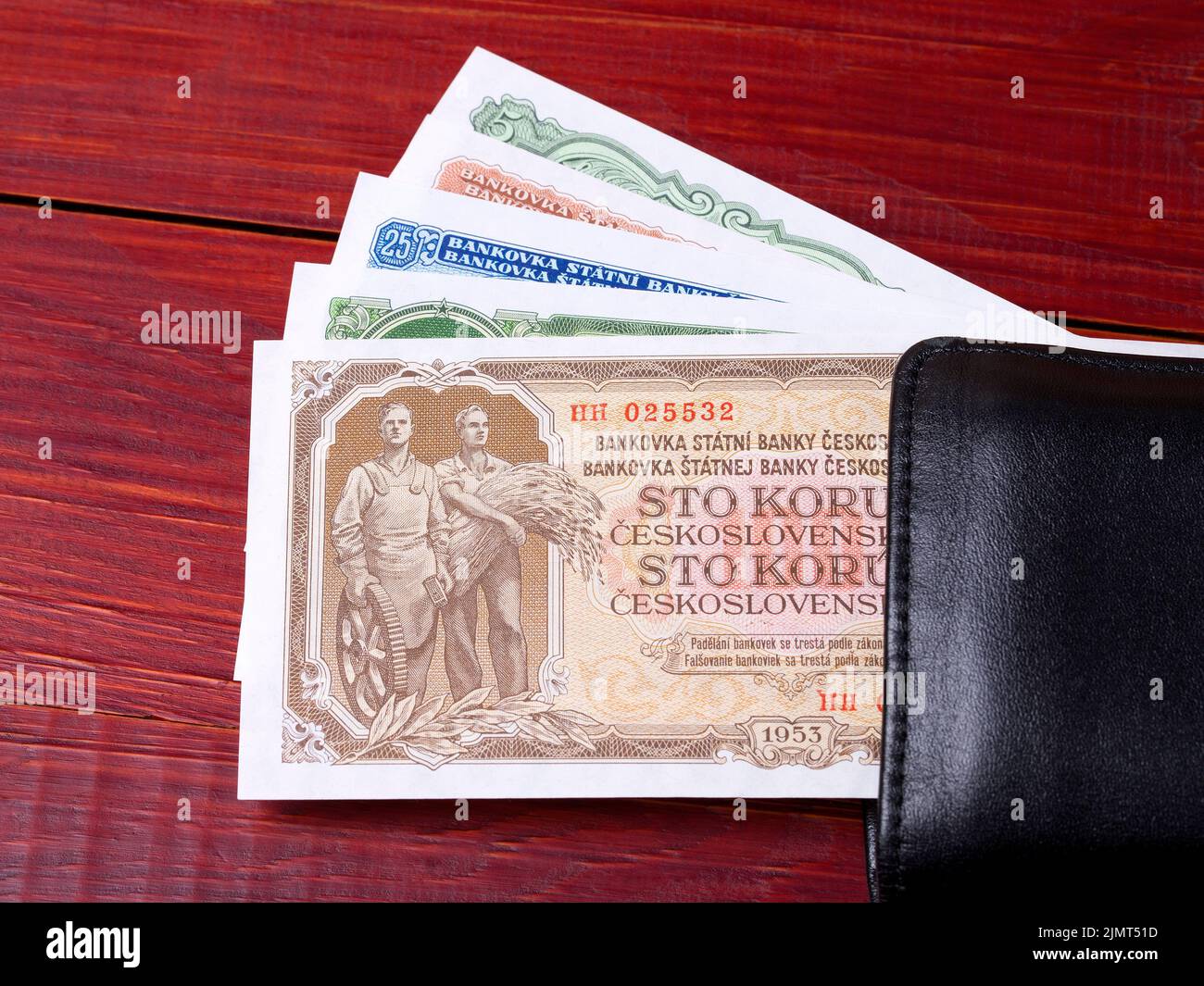 Koruna banknotes hi-res stock photography and images - Alamy