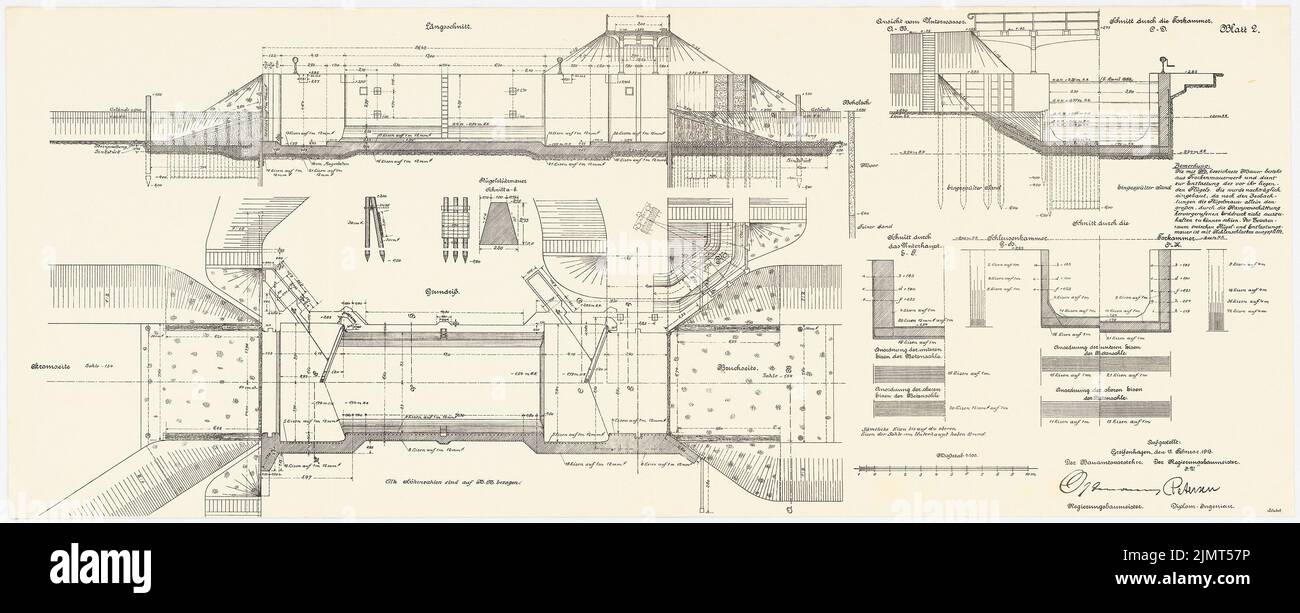 1911 querschnitte hi-res stock photography and images - Alamy