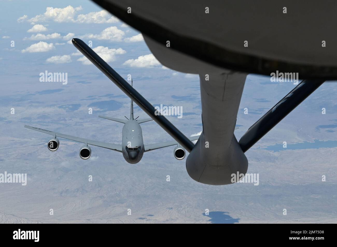 A U.S. Air Force KC-135 Stratotanker from the 197th Air Refueling ...