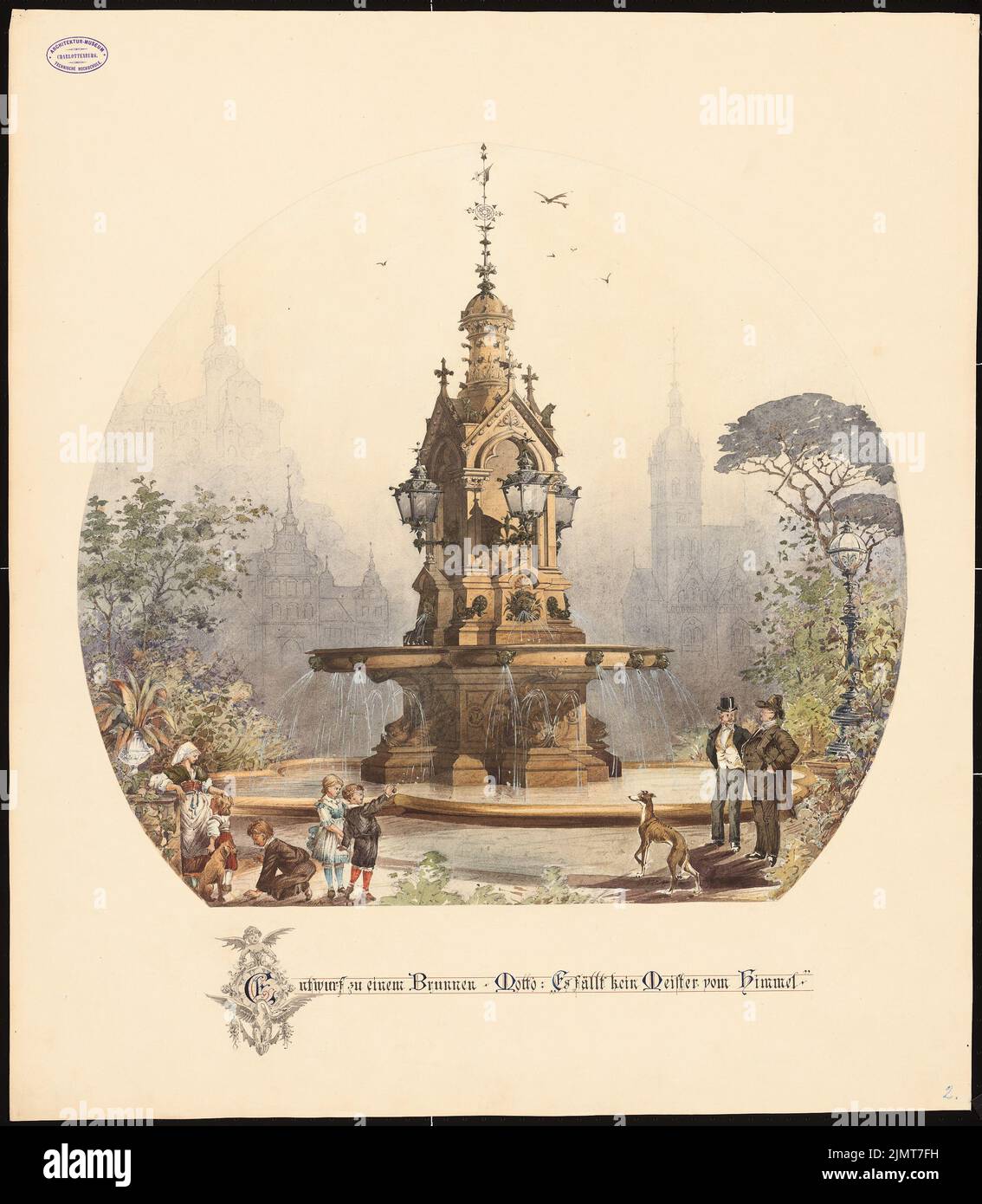 Brunnen perspektivische ansicht hi-res stock photography and images - Alamy