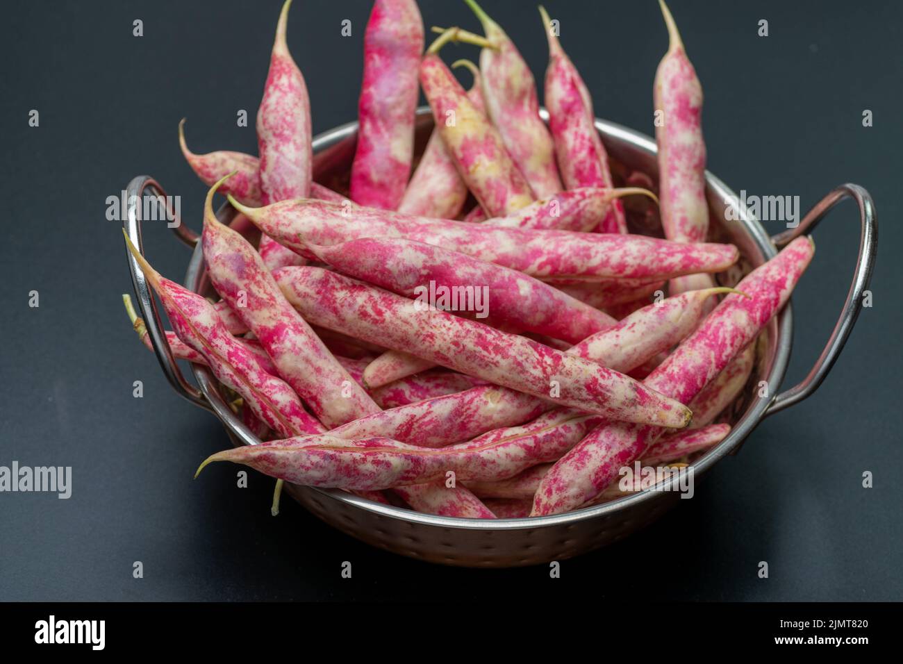 Red romano beans close hi-res stock photography and images - Alamy