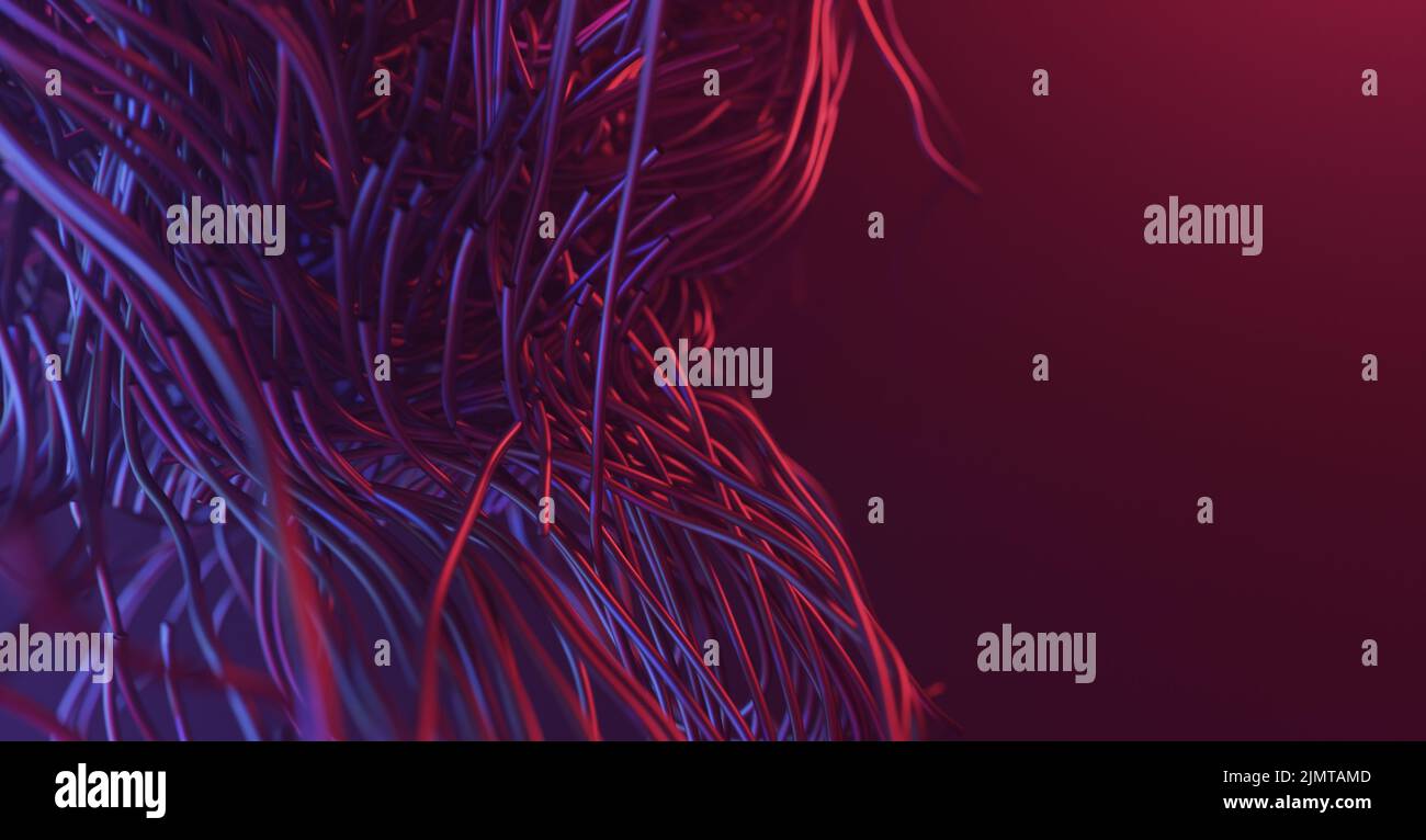 Dynamic flowing wave lines hi-res stock photography and images - Alamy