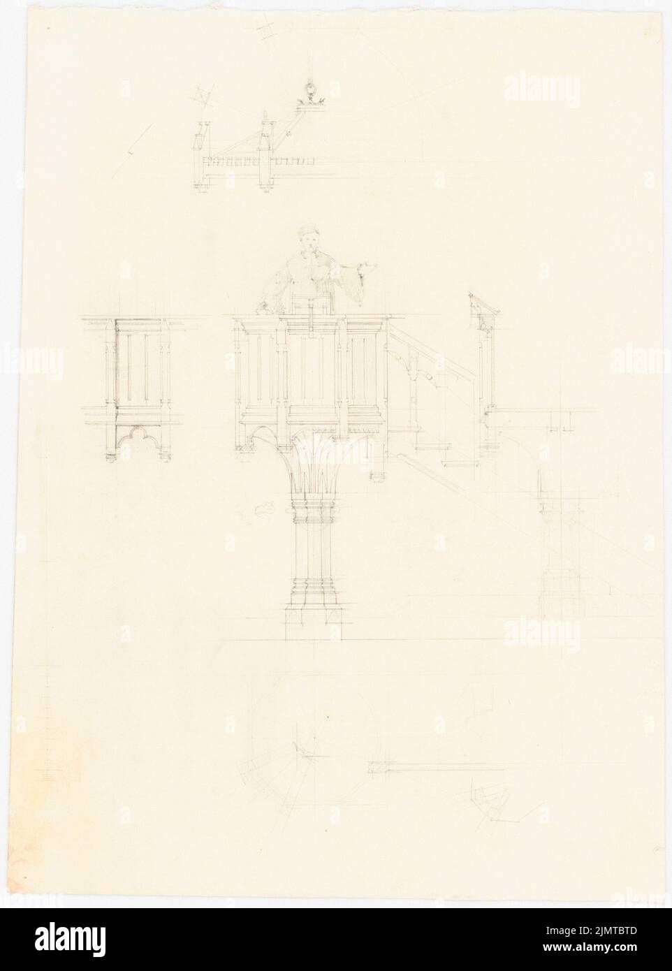 Architecture detail front view Cut Out Stock Images & Pictures - Alamy