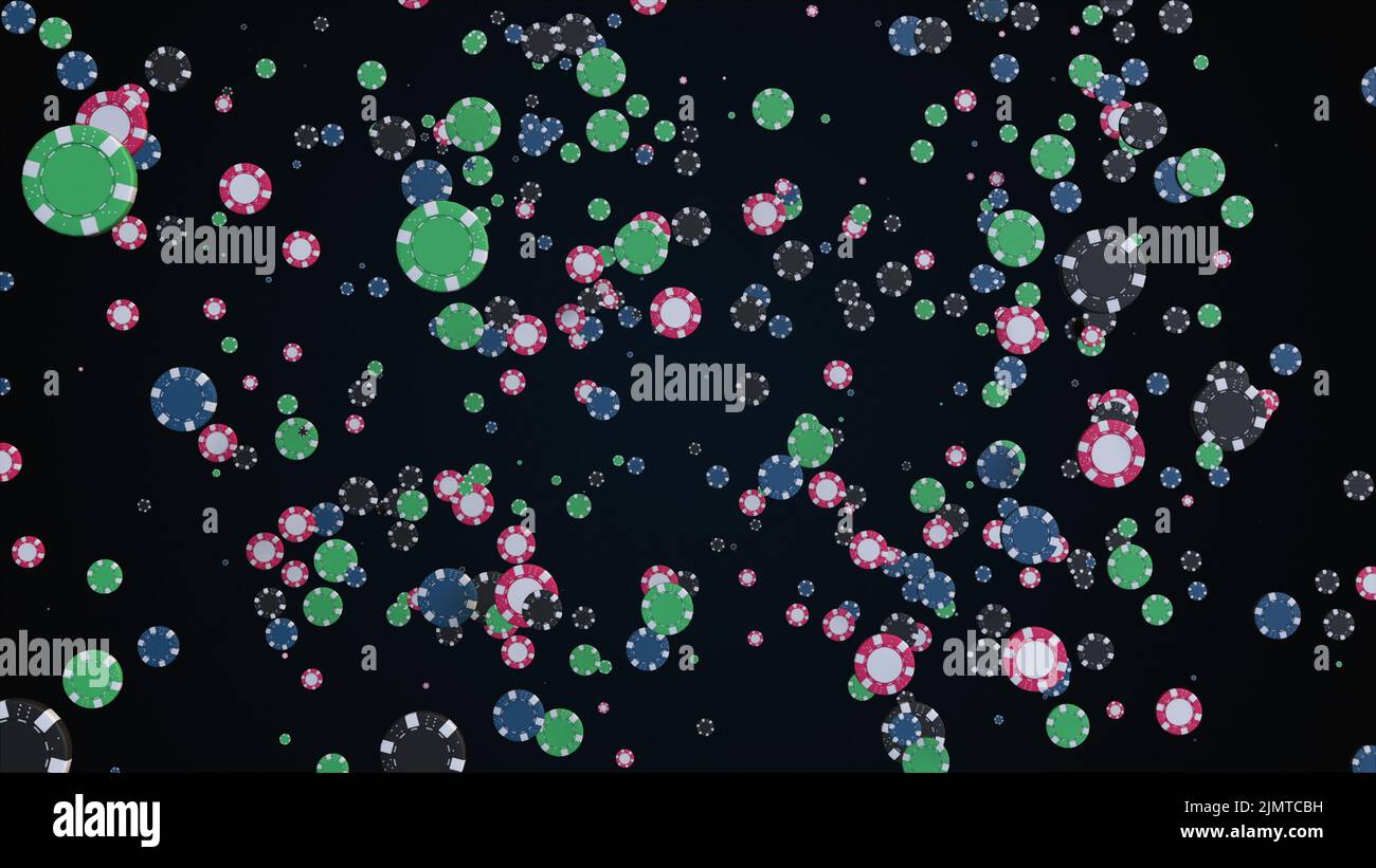 Poker chips 3d render poker hi-res stock photography and images - Alamy