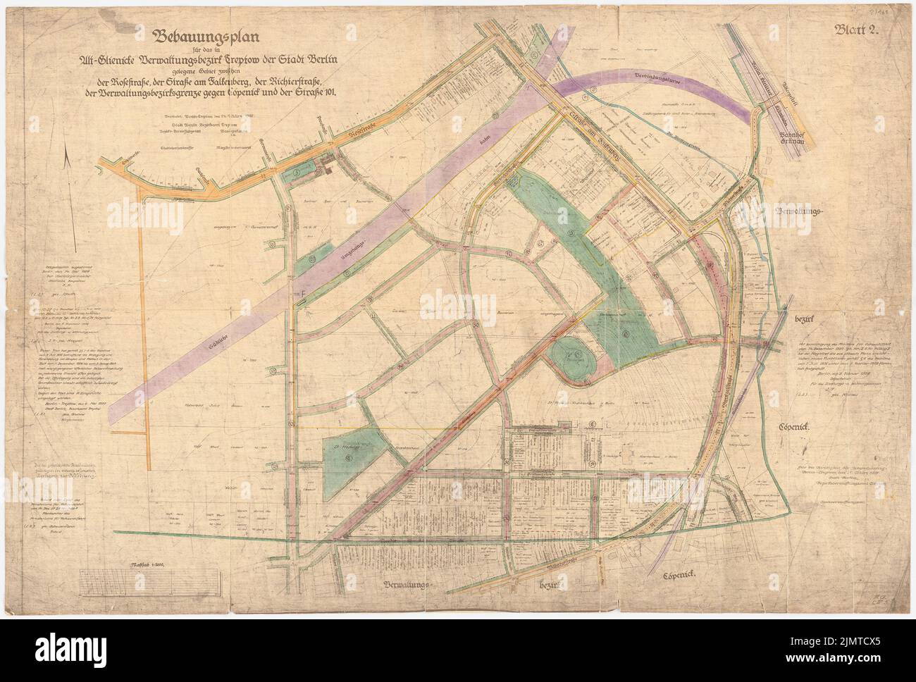 Taut Bruno (1880-1938), Gartenstadt Falkenberg in Berlin-Altglienicke ...