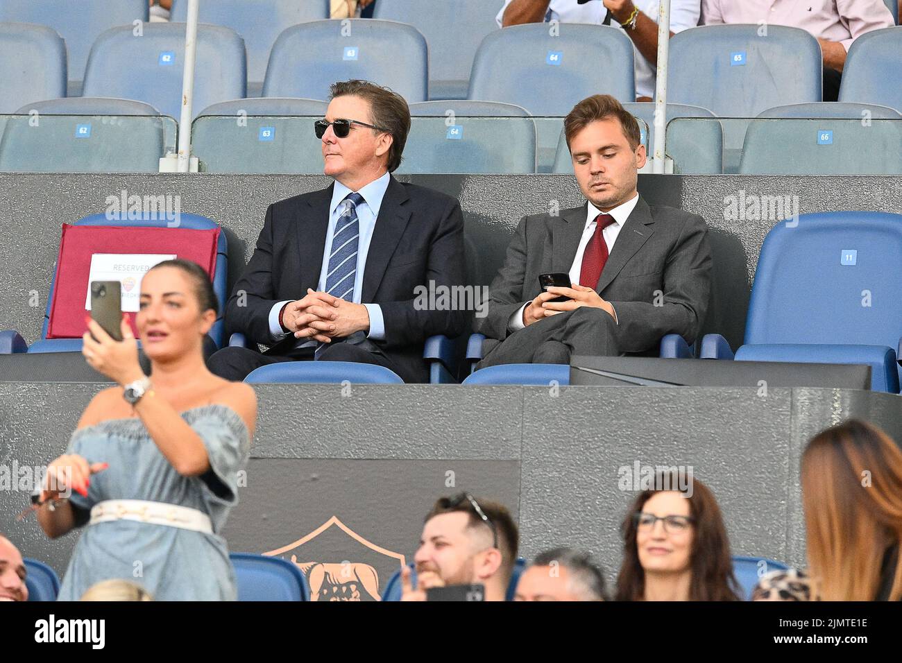 7th August 2022; Stadio Olimpico, Rome, Italy, during the friendly ...